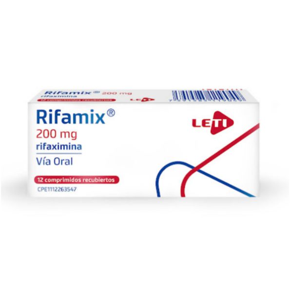 Rifamix 200 mg x 12 Comprimidos – Leti – Compras Farmacia